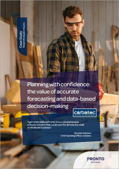 Planning with confidence: the value of accurate forecasting and data ...